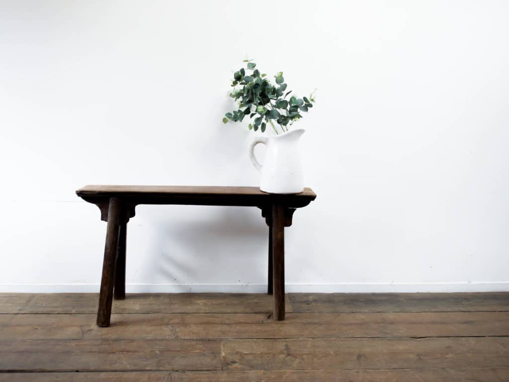 Small Japanese bench - The Vintage Rooms