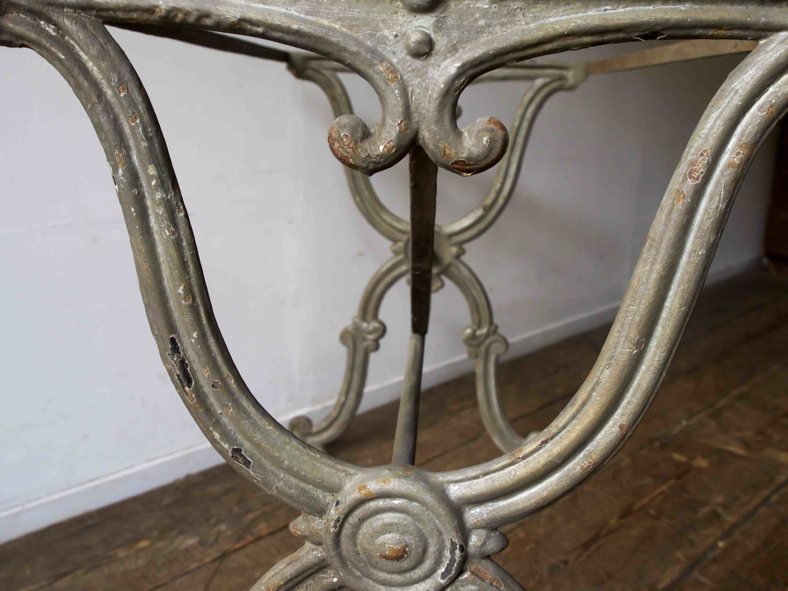Marble top potting table - The Vintage Rooms
